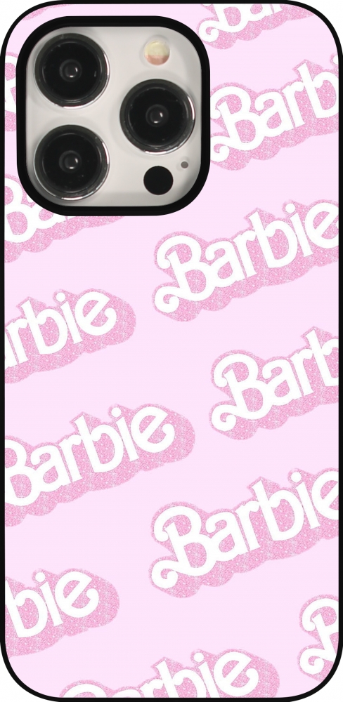 iPhone 15 Pro Case Hülle - Barbie light pink pattern