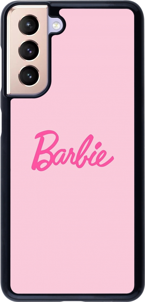 Samsung Galaxy S21 5G Case Hülle - Barbie Text