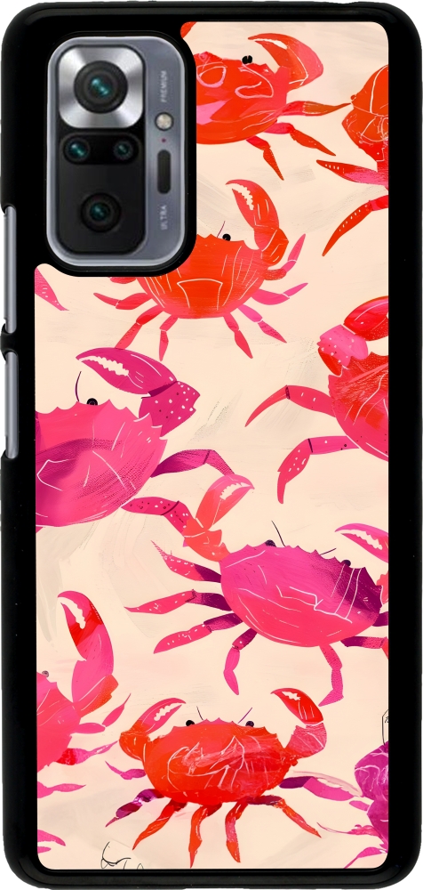 Xiaomi Redmi Note 10 Pro Case Hülle - Crabs Paint