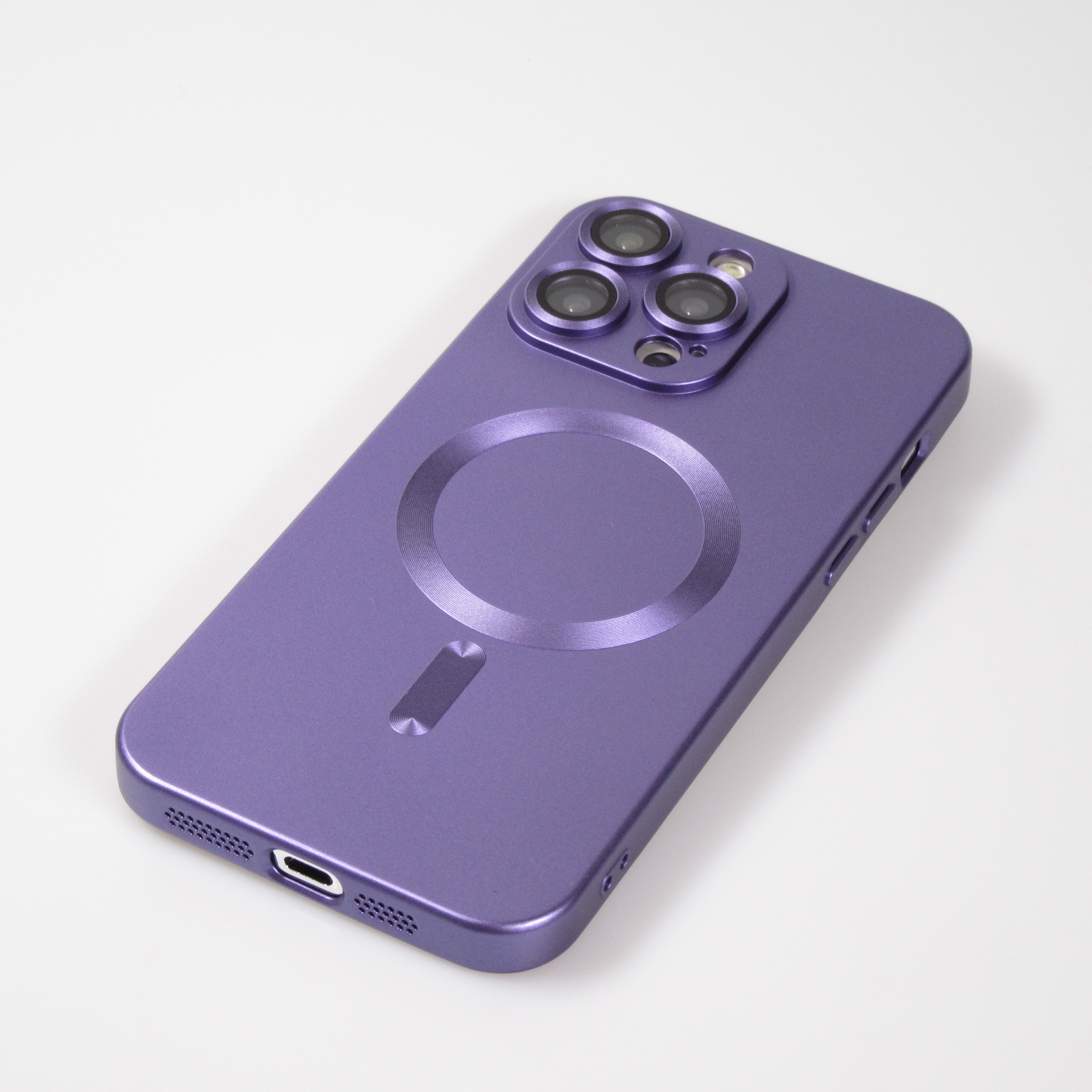 iPhone 16 Pro Max Case Hülle - Gummi weich mit Kameraschutzglas MagSafe ...