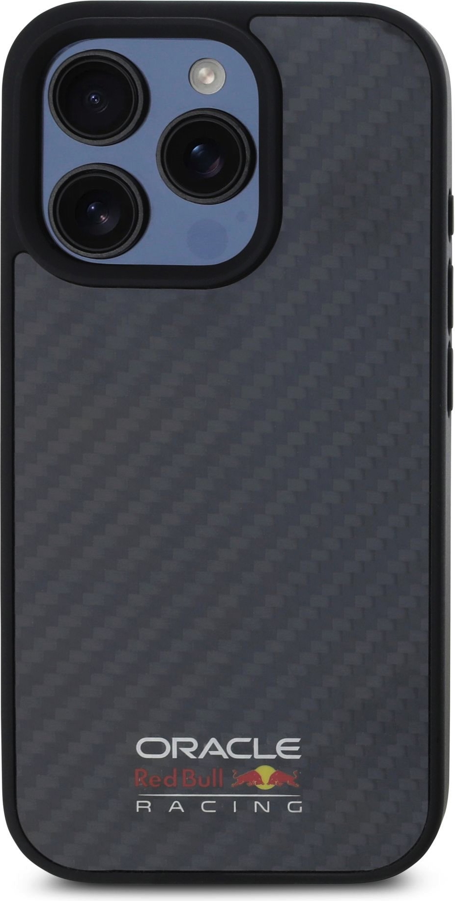 iPhone 16 Pro Max Case Hülle - Red Bull Racing Simple Carbon mit Logo ...