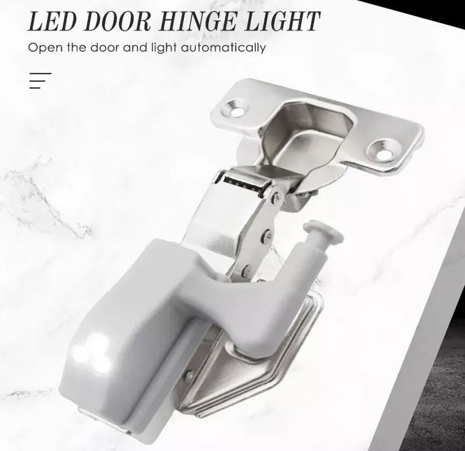 Module charnière de porte à lumière LED pour l'éclairage dans meubles ...